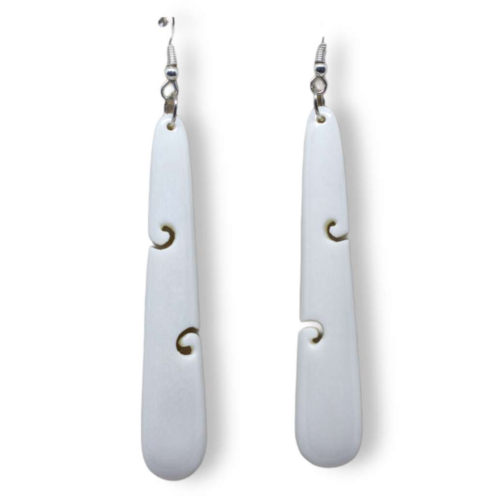 Bone Earrings – The Maori Shop